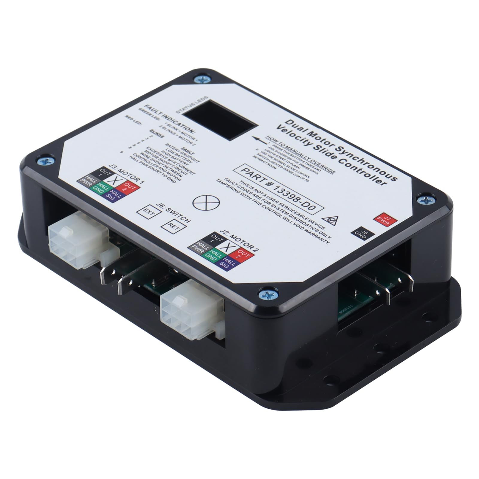 Buy AUTOTOP 13398-DO Dual Synchronous Velocity Slide Controller Fit ...