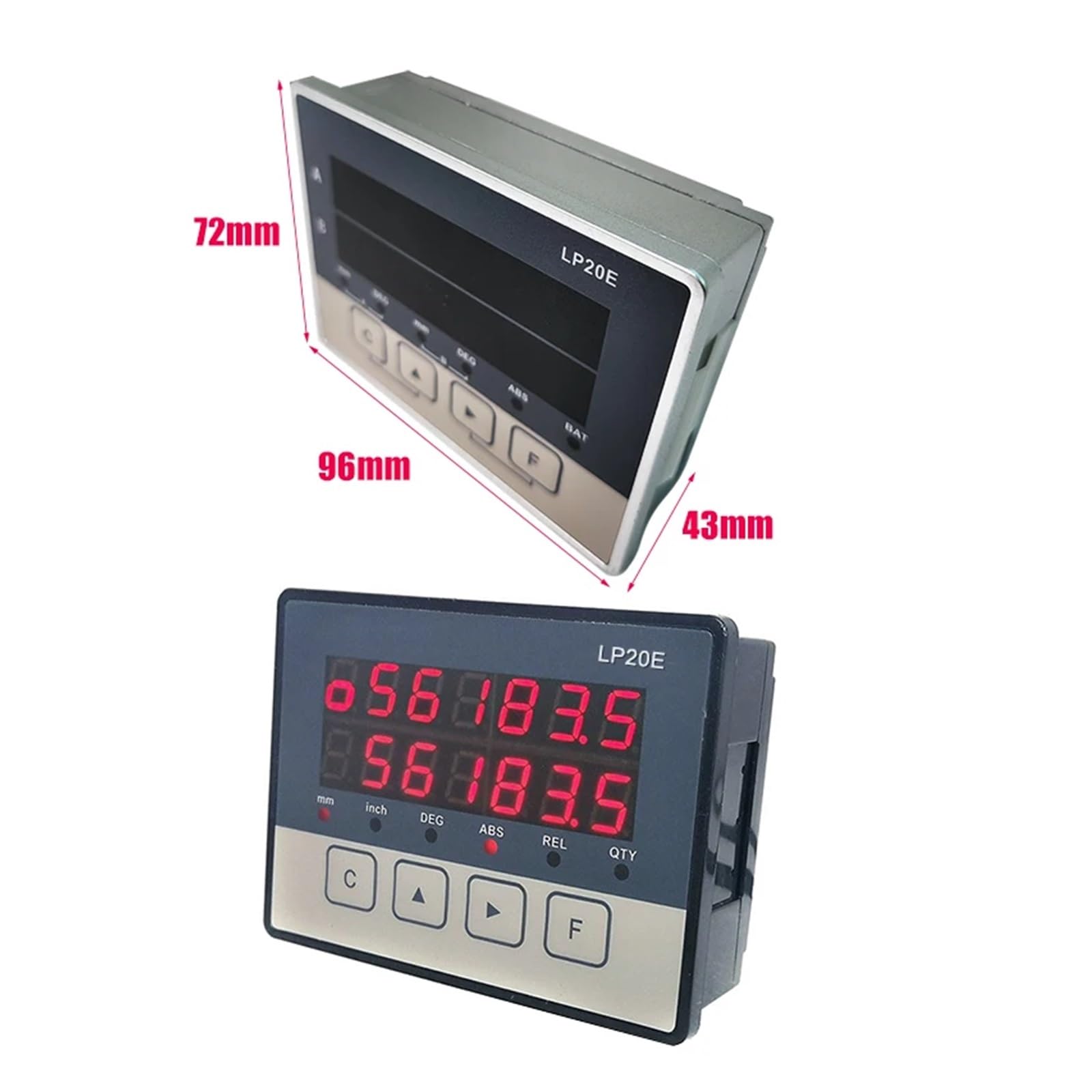 Snapklik.com : LP20E 2 Axis Digit Display DRO Magnetic Sensor Magnetic ...