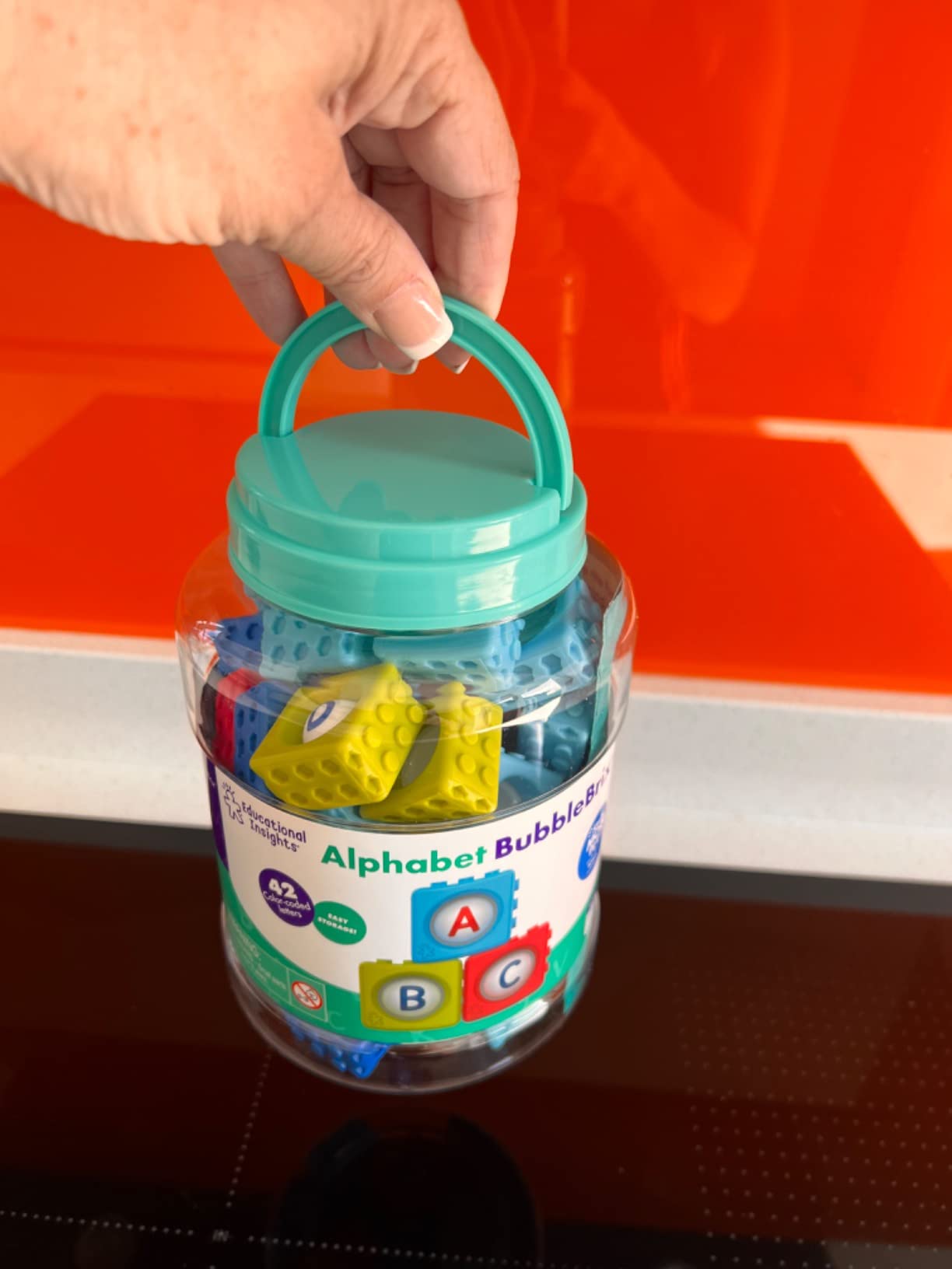 Learning Resources Alphabet BubbleBrix, Learn The Alphabet, Fidget ...