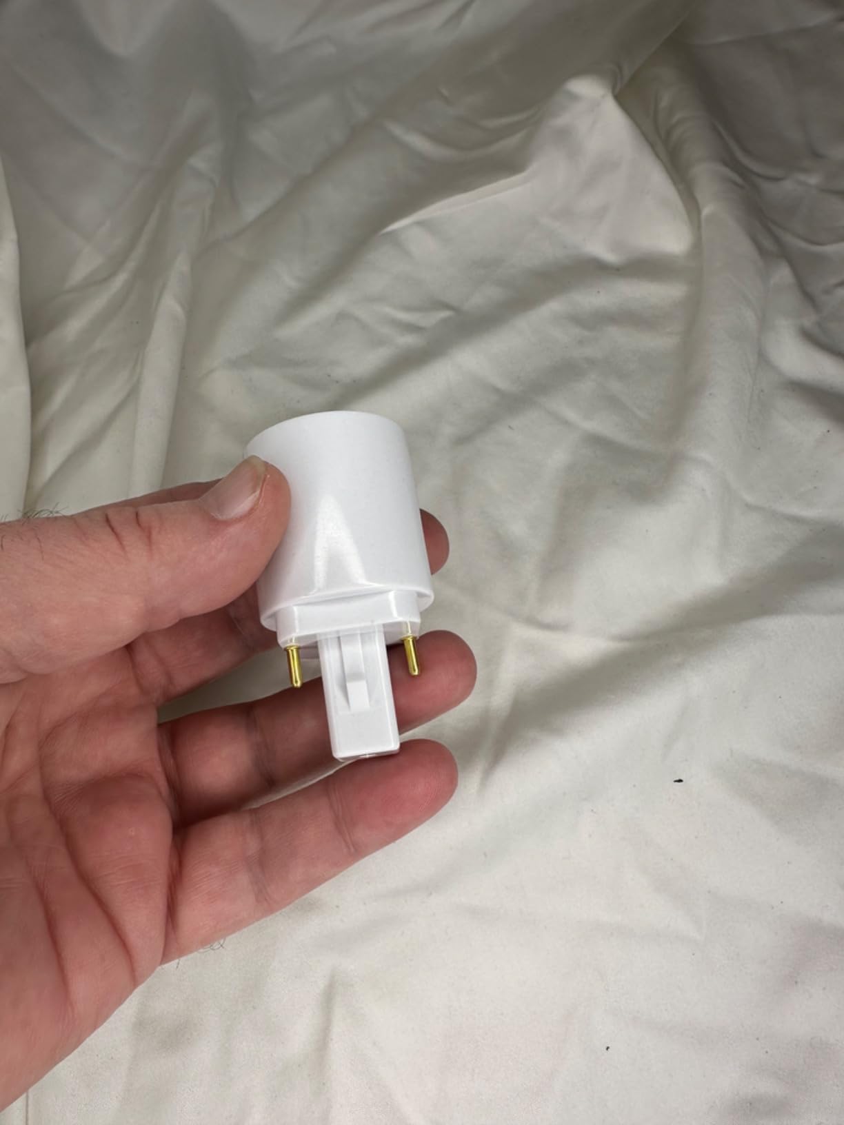 TEHAUX Plug Adapter G24d to E27 2 Pin Light Bulb Socket Adapter ...