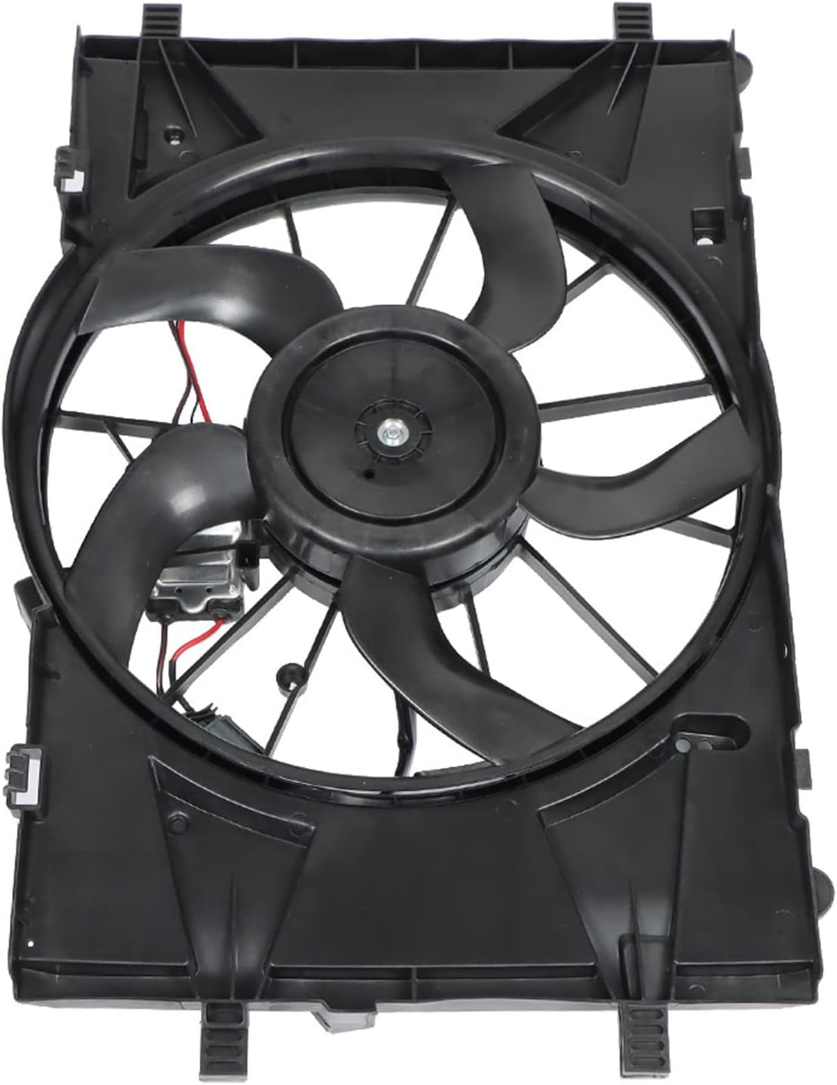 Amazon.com: Silscvtt Radiator Cooling Fan Assembly Replacement for 2010 ...