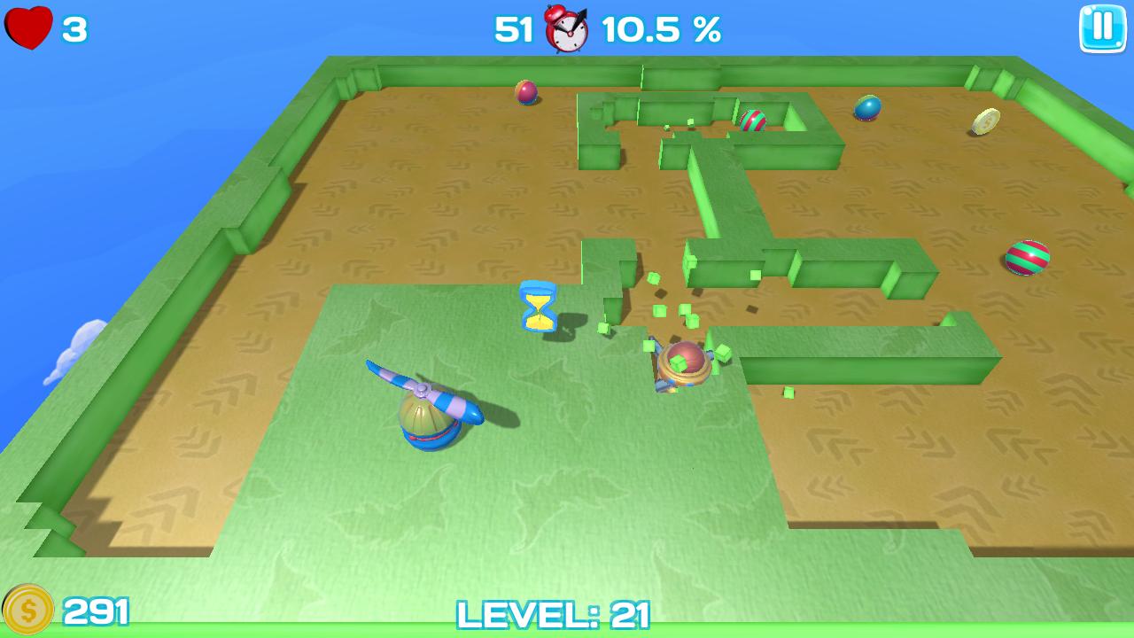 Nova Xonix 3D - Classic Retro Arcade Game - App on Amazon Appstore