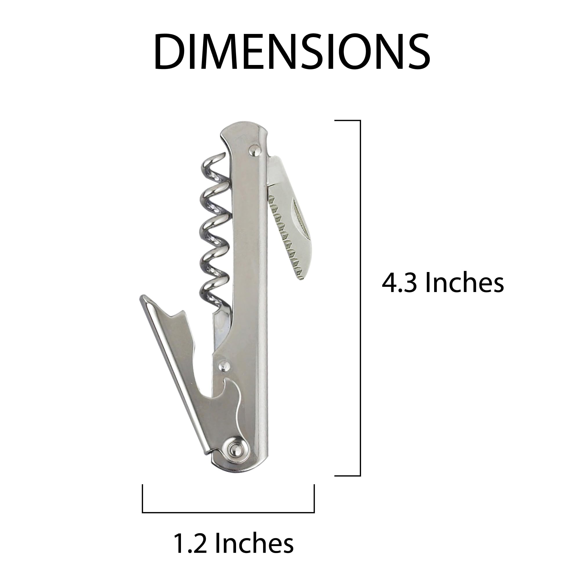 Snapklik.com : Fantes Classic Waiters Corkscrew