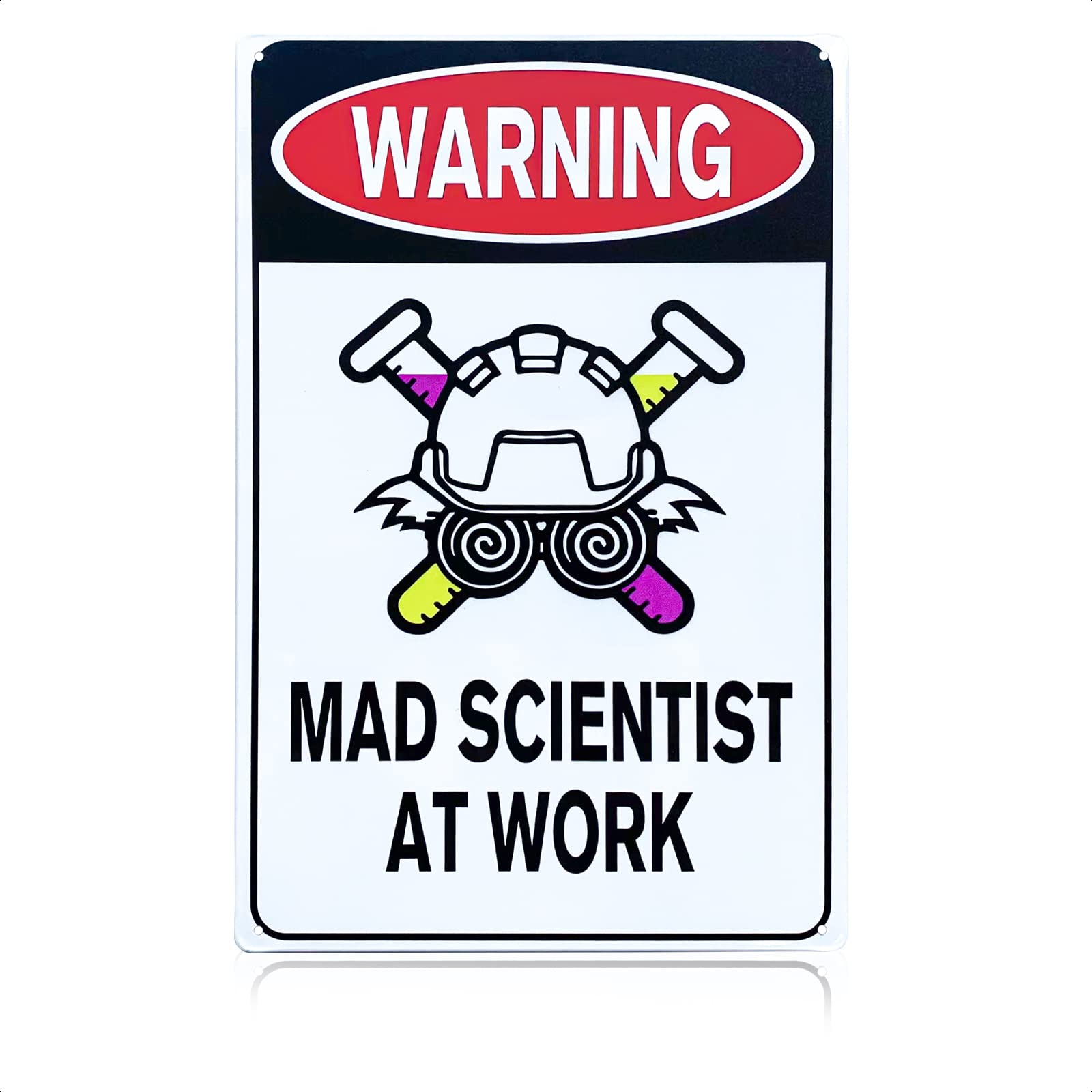 Buy Mad Scientist s for Classroom,Home Decorations Signs Door Sign Mad ...