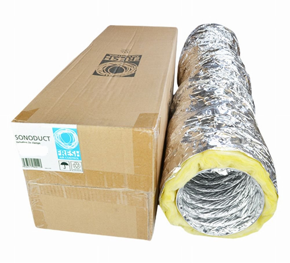 Acoustic Flexible Fan Ducting (10 Metres)-4"/100mm : Amazon.co.uk: DIY ...