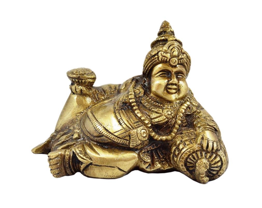 Buy Shrinath Handicrafts Hindu God Baby Krishna statue Makhan Chor ...