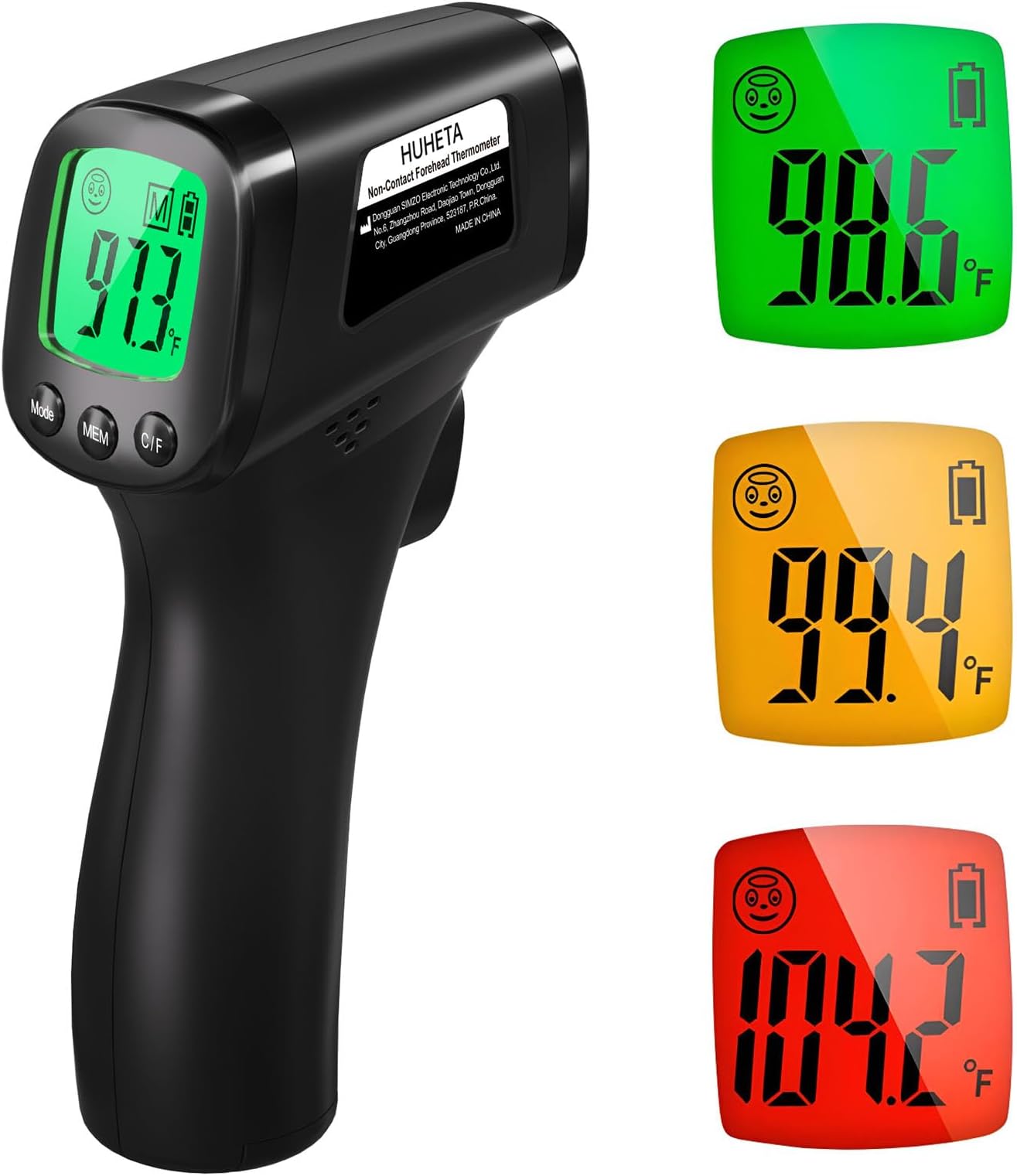 Amazon.com : Infrared Forehead Thermometer, Non-Contact Forehead ...