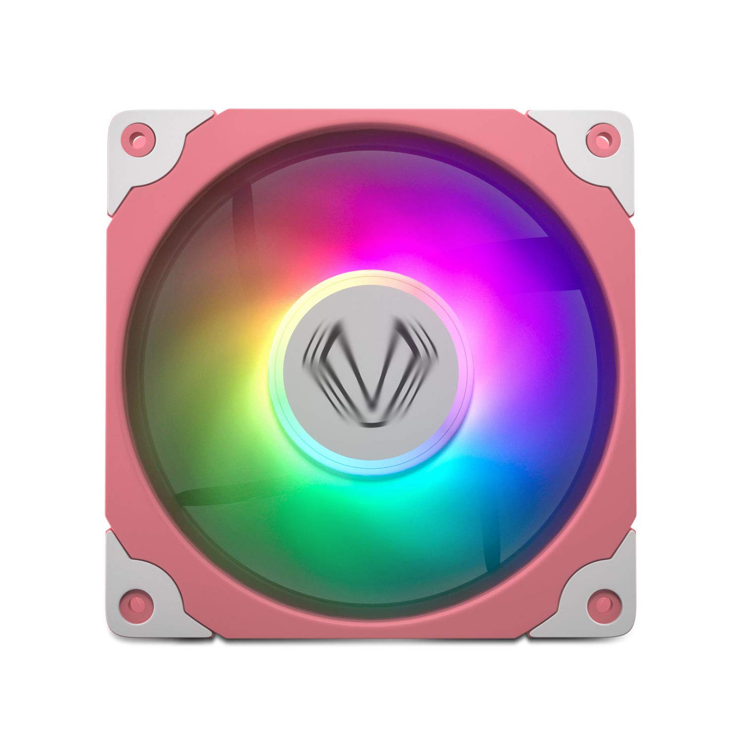 Snapklik.com : Vetroo Sakura Pink Frame 120mm ARGB LED Case Cooling Fan ...