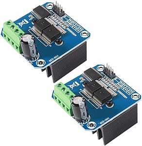 Amazon.com: 2Pack Semiconductor BTS7960B Motor Driver 43A H-Bridge ...
