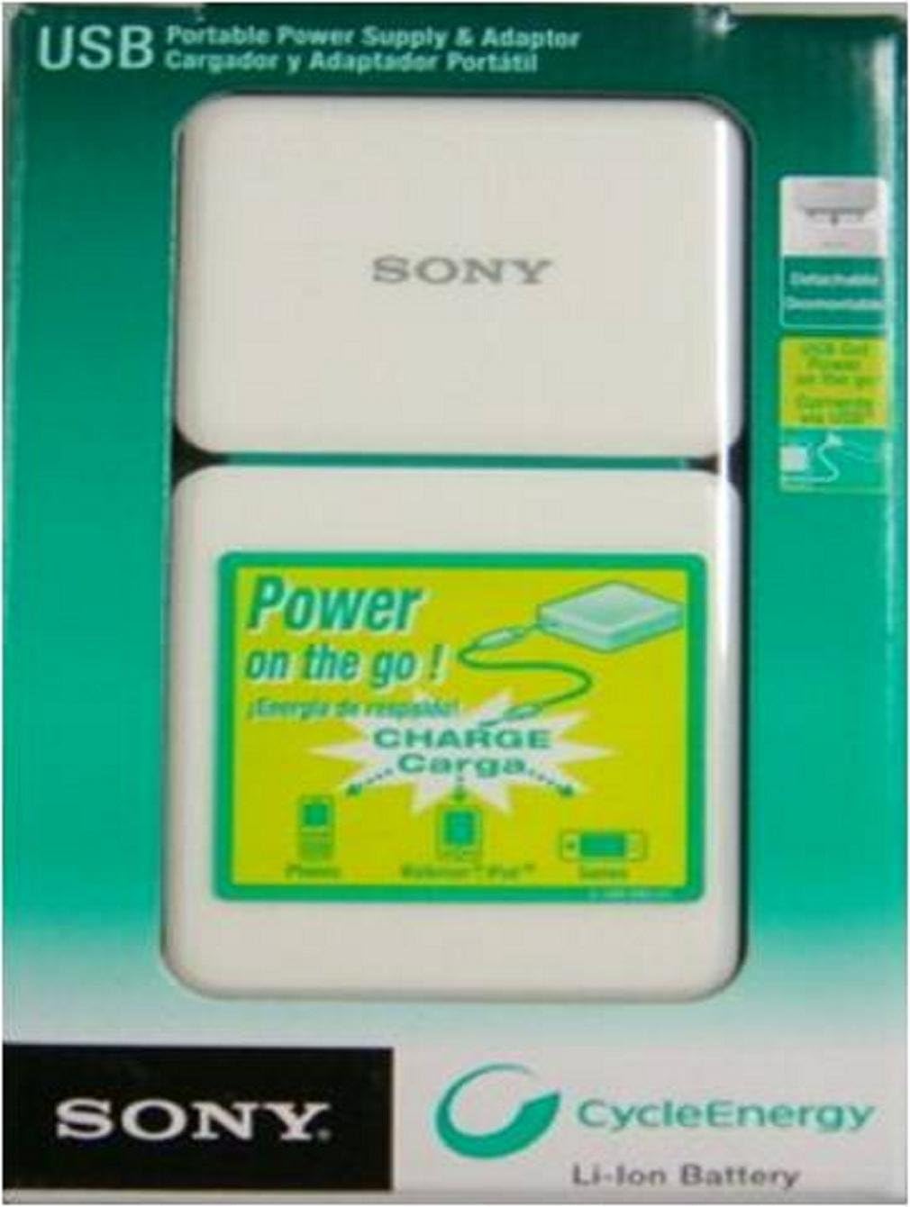 Amazon.com: Sony CPAL Portable USB Charger with Li-Ion Rechargeable ...