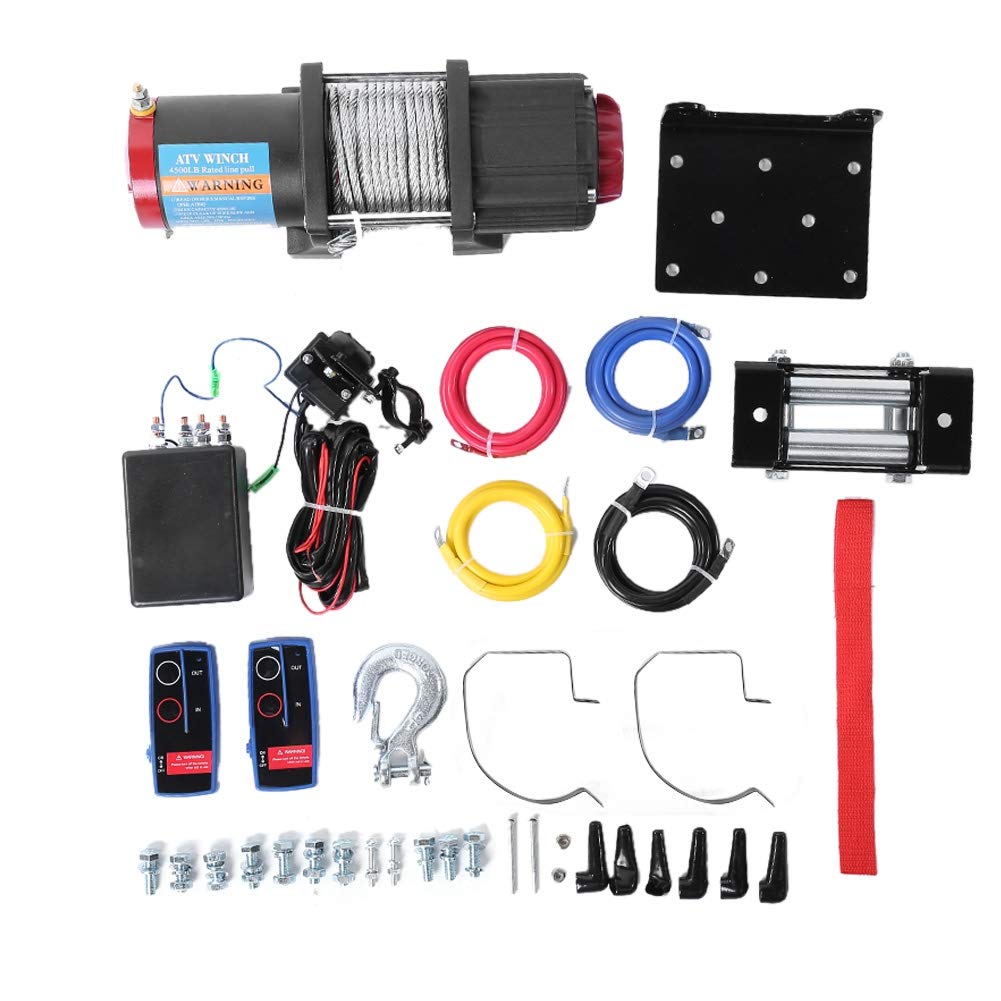 Buy Electric Recovery Winch, Electric Recovery Winch 4500Lb / 2040Kg ...