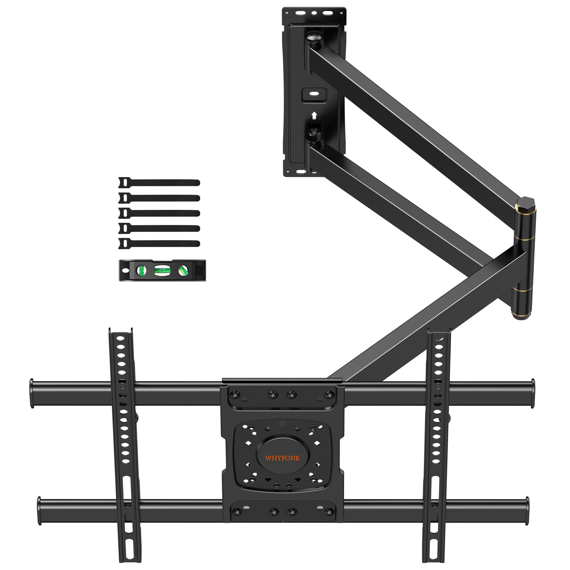 90 Degree Wall Mount Tv Full Motion TV Wall Mount Tilt Bracket Swivel