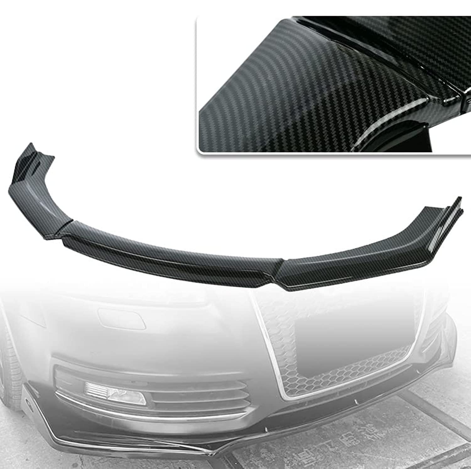 Buy KGL BROSISS Car Front Bumper Lip Body Kit, Aerodynamic Universal ...