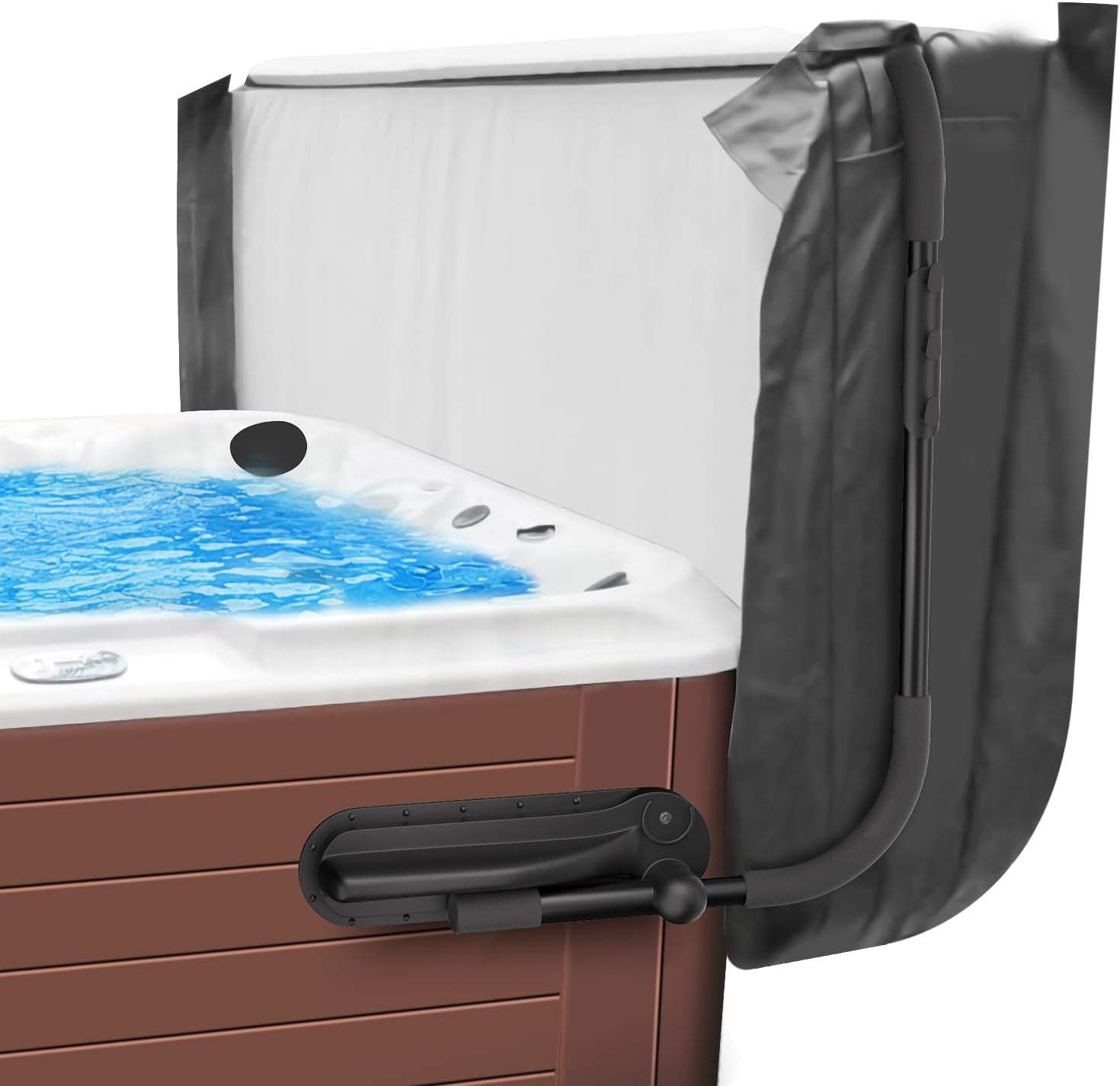 Amazon.com: SpaEase 200-2, Hydraulic Hot Tub Coverlift : Patio, Lawn ...