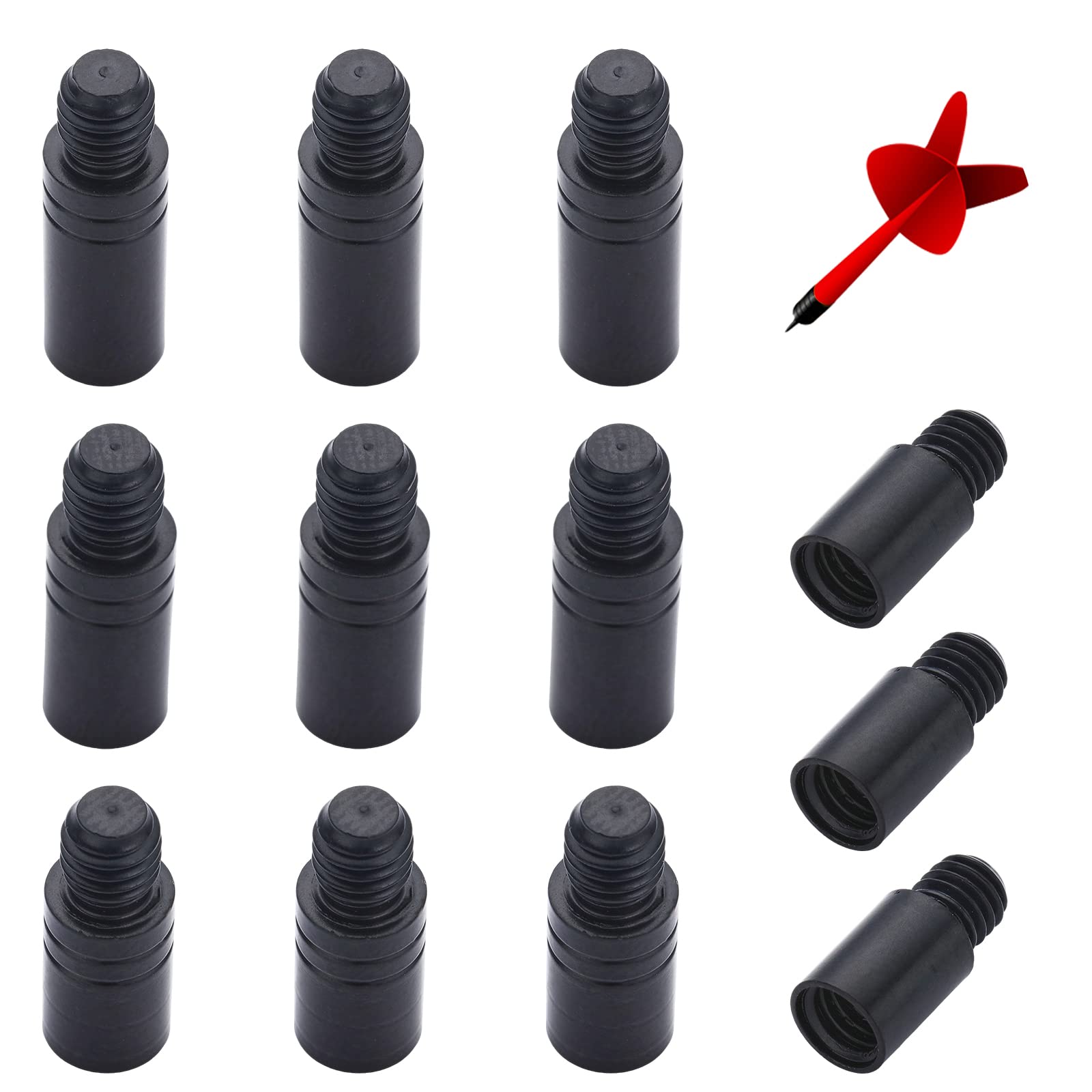 Amazon.com: CHGCRAFT 12Pcs 4Sizes Dart Weights Brass Add Accentuator ...