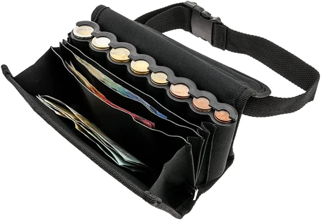 Coin Belt, Waiter's Purse with Coin Dispenser & Carrying Belt, Euro ...