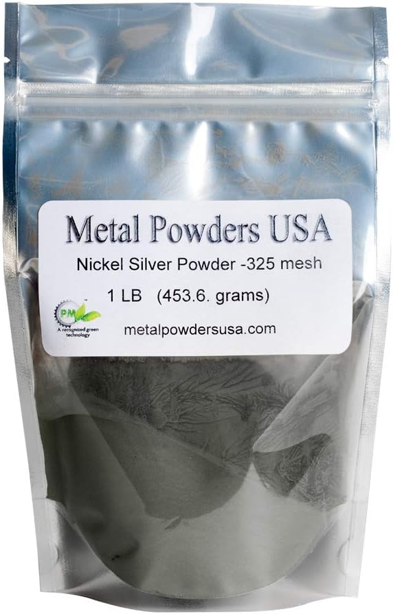 Amazon.com: Premium Grade Nickel Silver -325 Mesh One Pound (1LB) Rapid ...