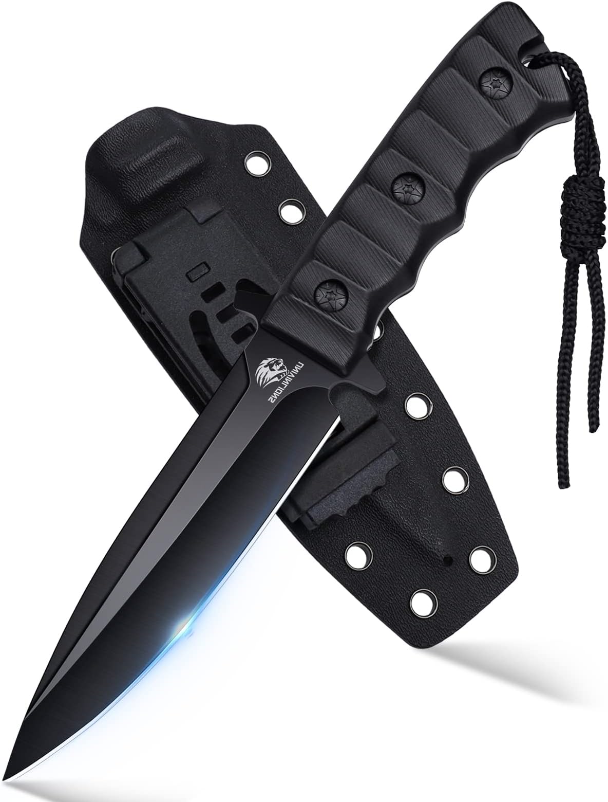 DRAGON RIOT Outdoor Messer Survival, Bushcraft Messer Full Tang ...