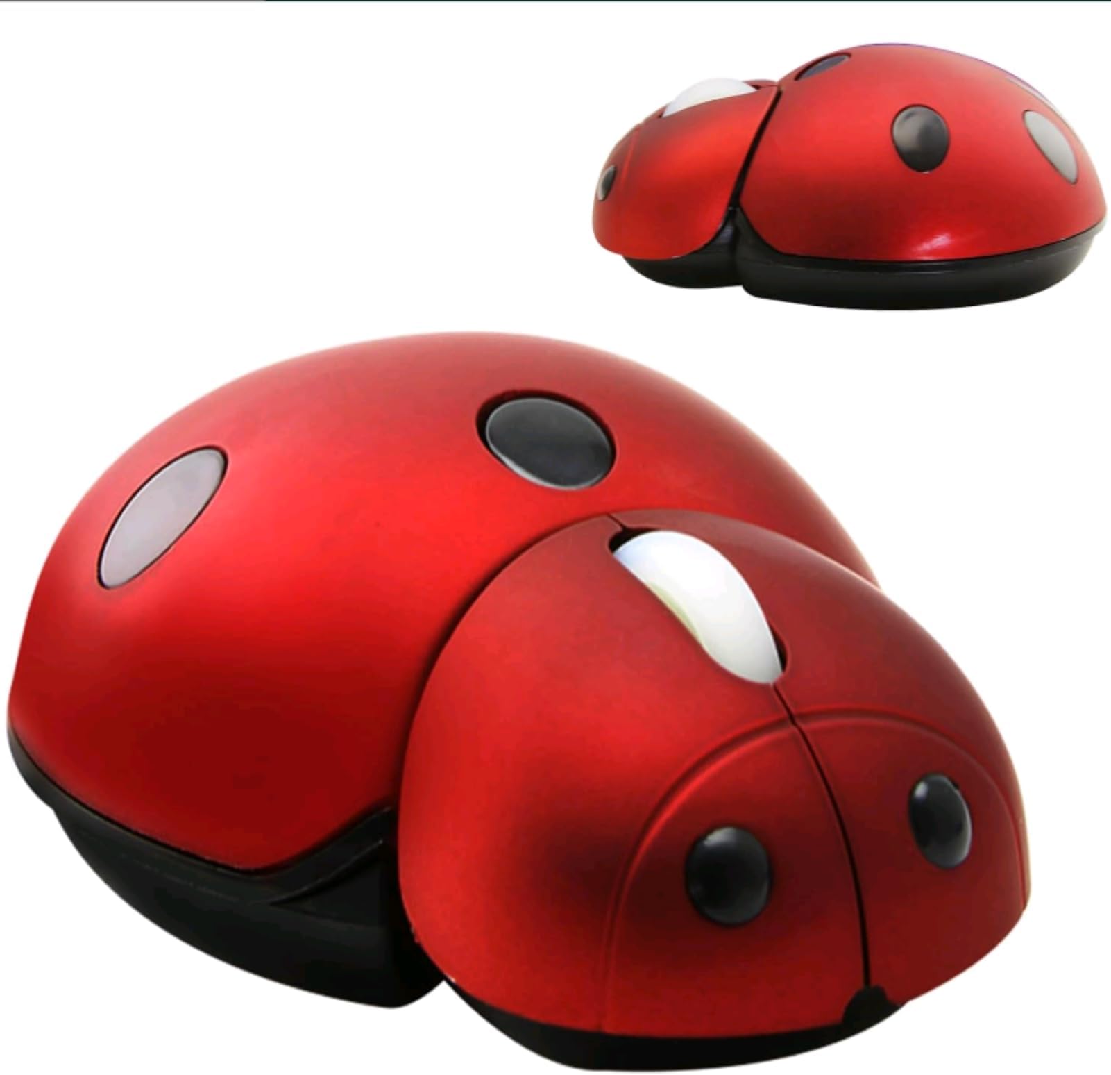 Amazon.com: Cute Wireless Mouse, Ladybird Shape Cartoon 2.4GHz Cordless ...