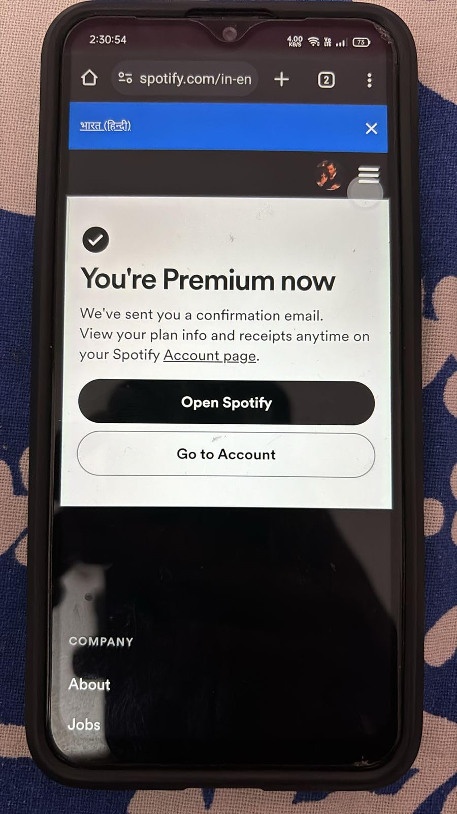 Spotify Premium 12 Month Subscription Gift Card - India redemption only ...