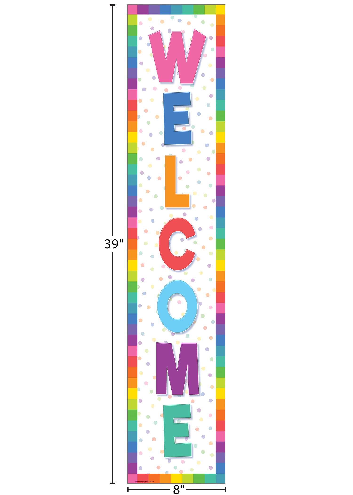 Welcome Banner Vertical