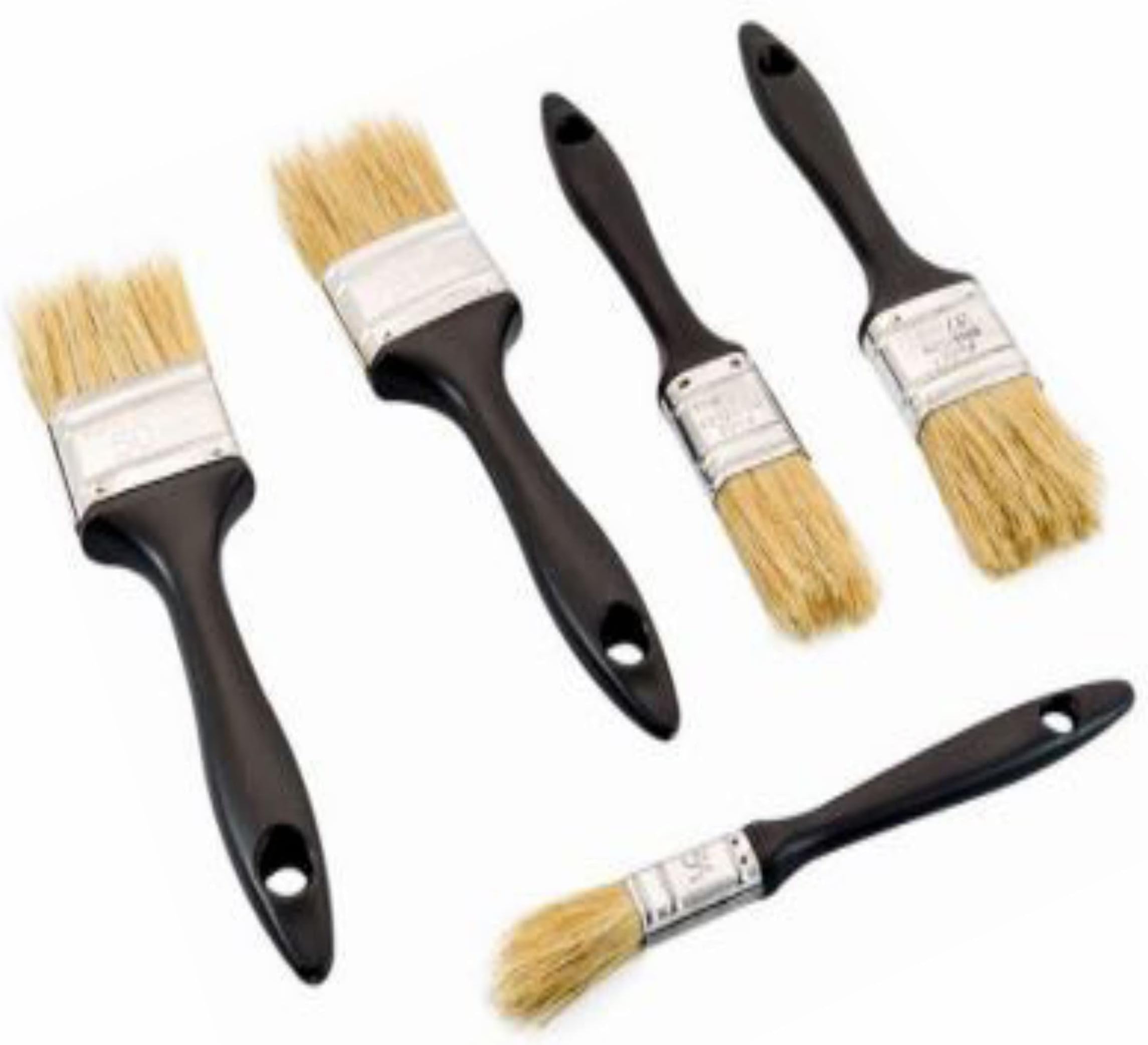Paint Brush Set with No Bristle Loss Pack of Paint Brushes For DIY Wood ...