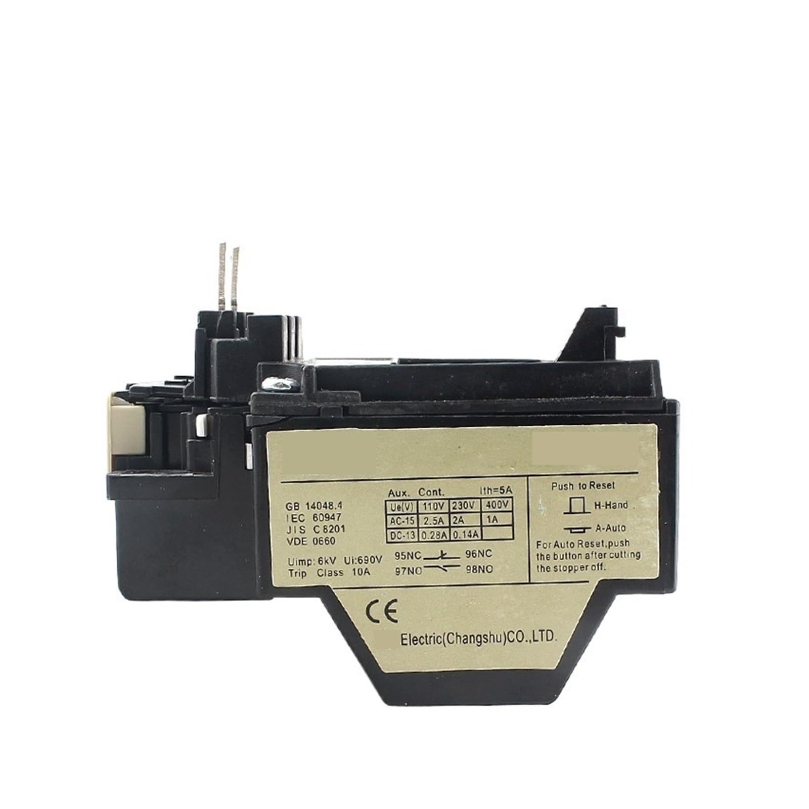 Industrial Circuit Protection Thermal Overload Relay TRON/3 TK-E02 TR-5 ...