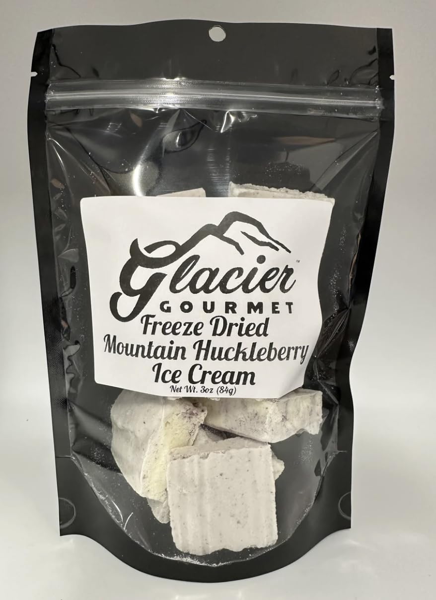 Amazon.com: Freeze Dried Mountain Huckleberry Ice Cream by Glacier ...