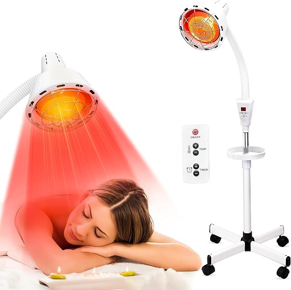 Amazon.com: MICIDE Infrared Light 275W Red Light Therapy Heat Lamp with ...