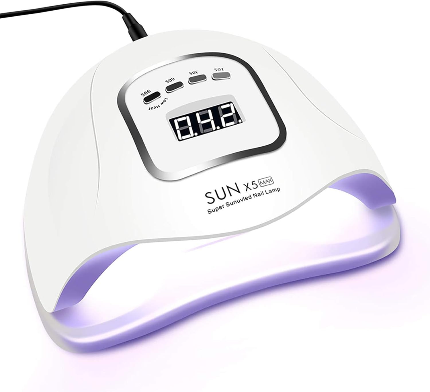 SUN5 Manicure Pedicure Nail Lamp UV LED Gel Nail Dryer Cure Machine Automatic Sensor Curing Lamp ...