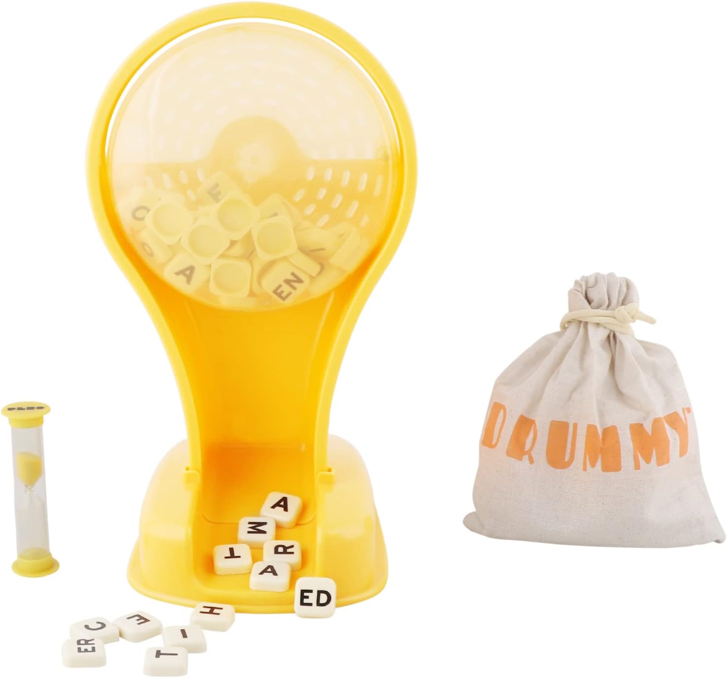 Buy PLEX Drummy Word Spin Scrabble Board Game - | 100 Tiles With ...