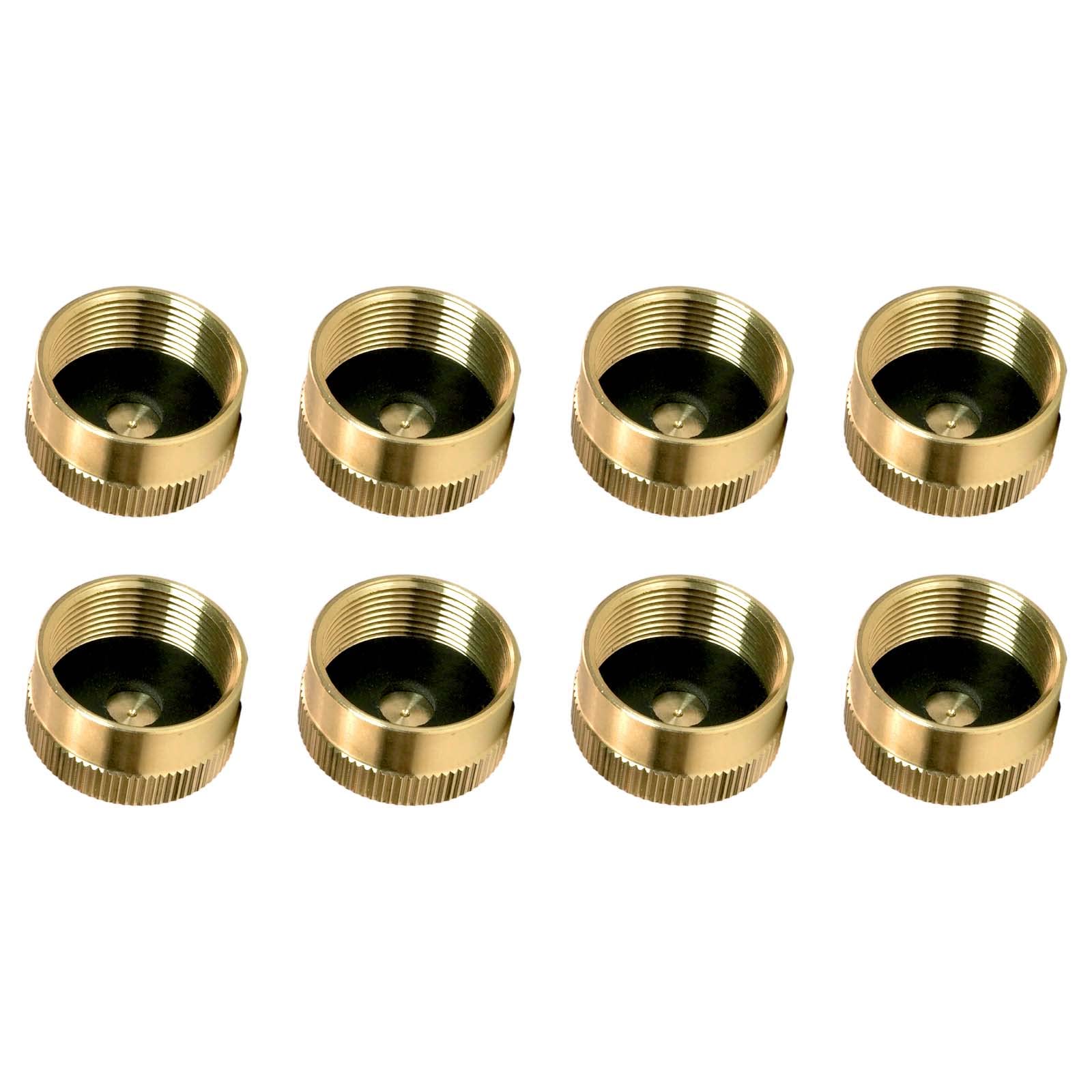 Snapklik.com : iRomehony Solid Brass Refill 1 LB Propane Bottle Cap Gas ...
