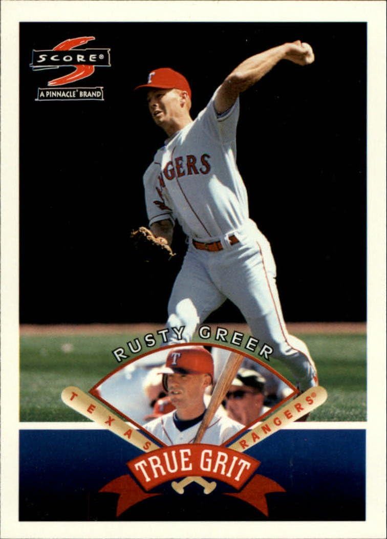 Amazon.com: 1997 Score Baseball Card #534 Rusty Greer : Collectibles ...