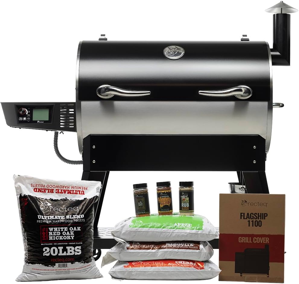 Amazon.com : recteq RT-590 Generation 1 Wood Pellet Grill - Wifi ...