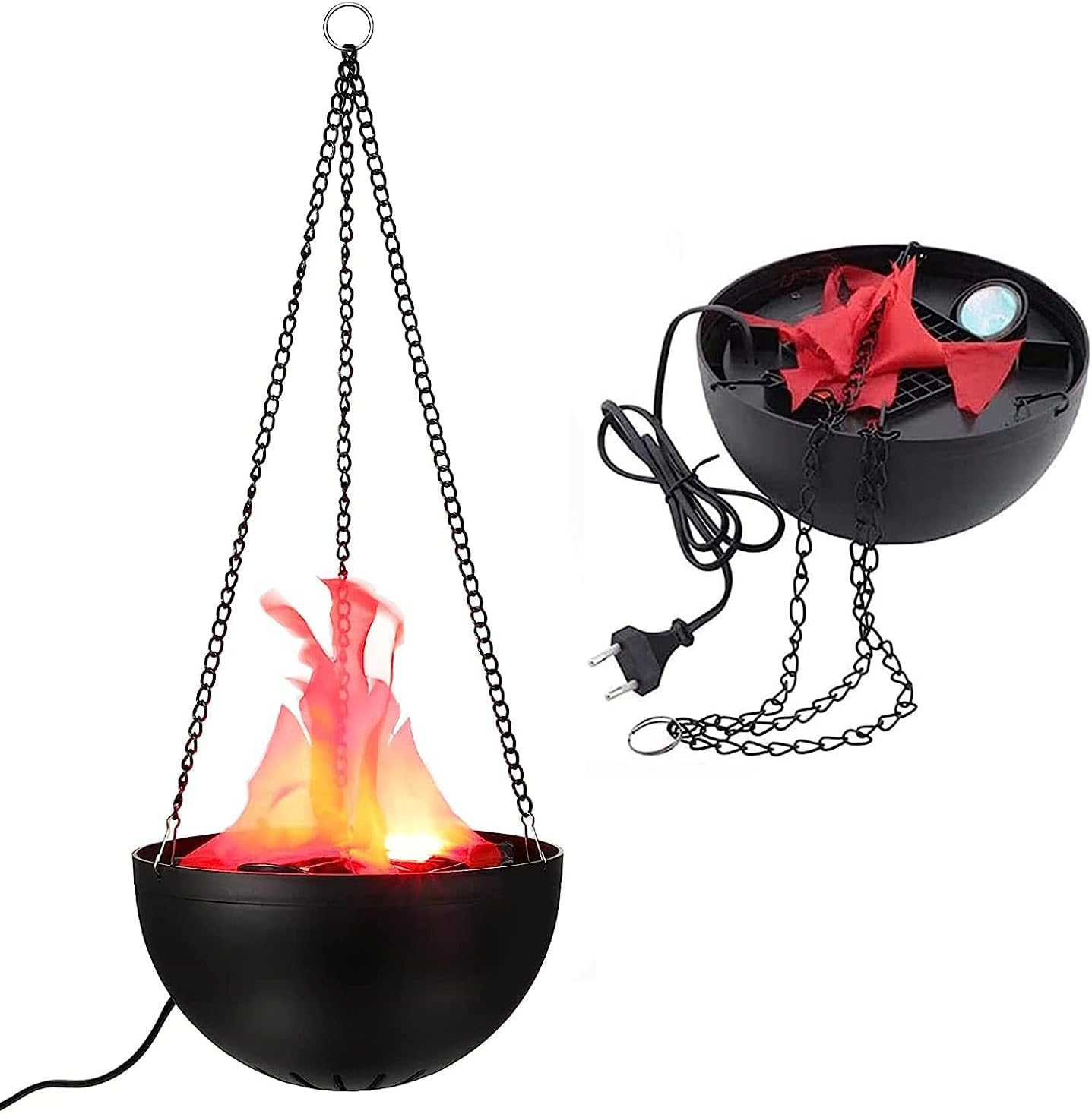 TongBF 3W LED Artificial Fire Lamp Portable Electronic LED Fake Fire ...