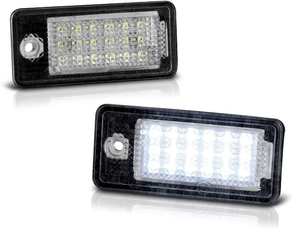 Amazon.com: VIPMOTOZ Full SMD LED License Plate Light Tag Lamp Assembly ...
