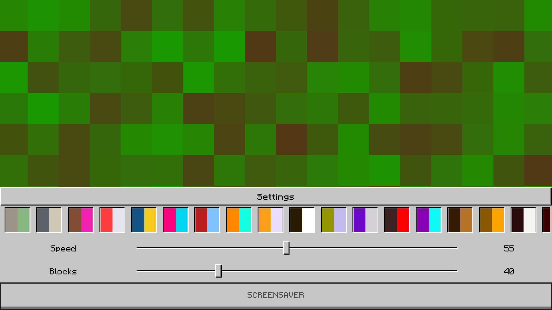 3D Block Craft, Grass Block Live Wallpaper | Grass Block Screensaver ...