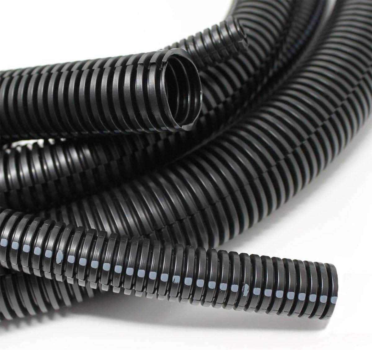 Amazon.com: Electriduct 2.5" Nylon Wire Loom Split Conduit Slit ...