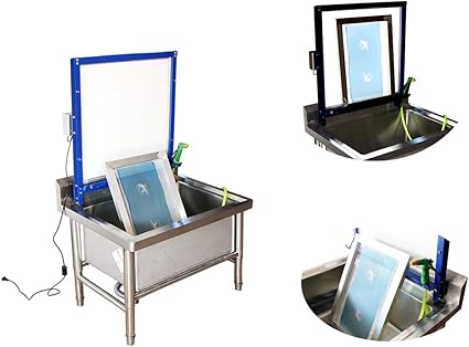 Amazon.com: TECHTONGDA Screen Printing Washout Tank Screen Frame ...