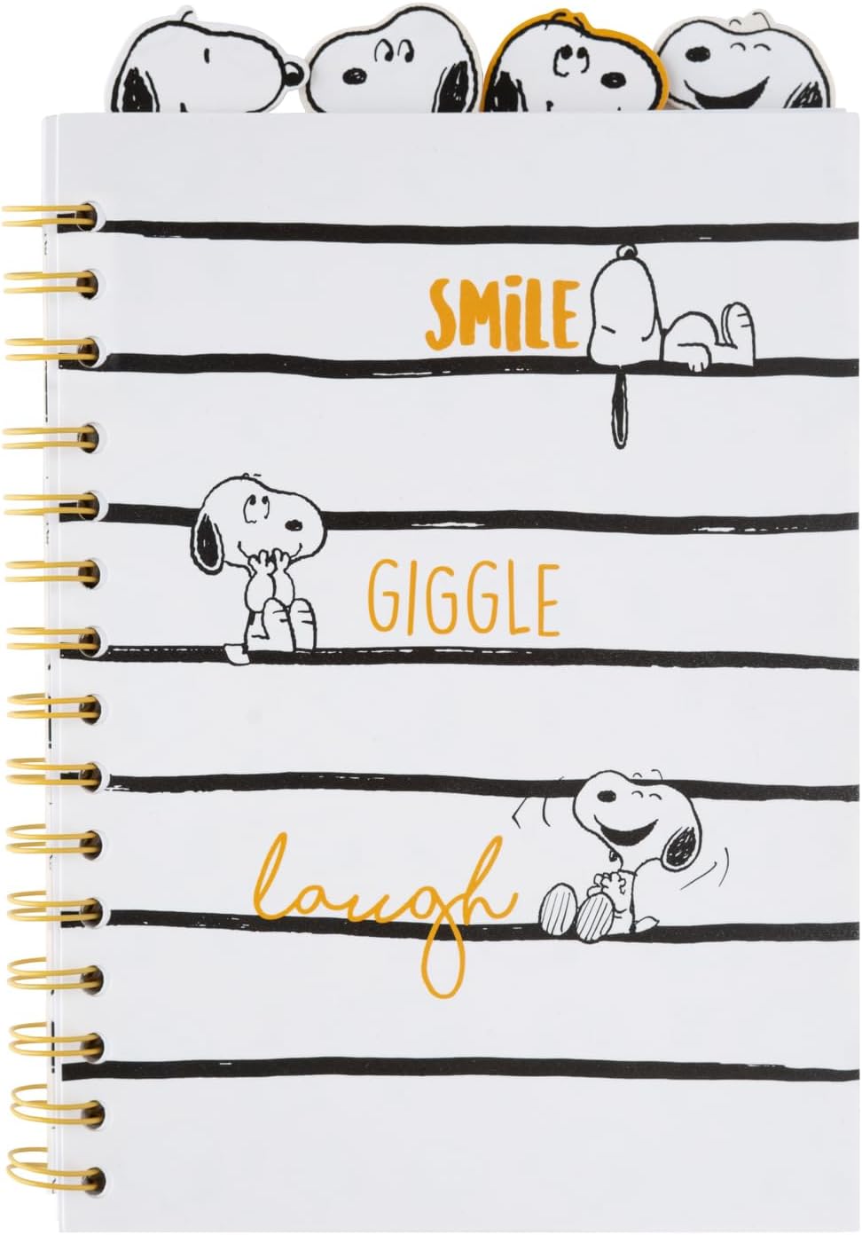 Grupo Erik A5 Project Notebook With 4 Dividers - Snoopy | A5 Notebook ...