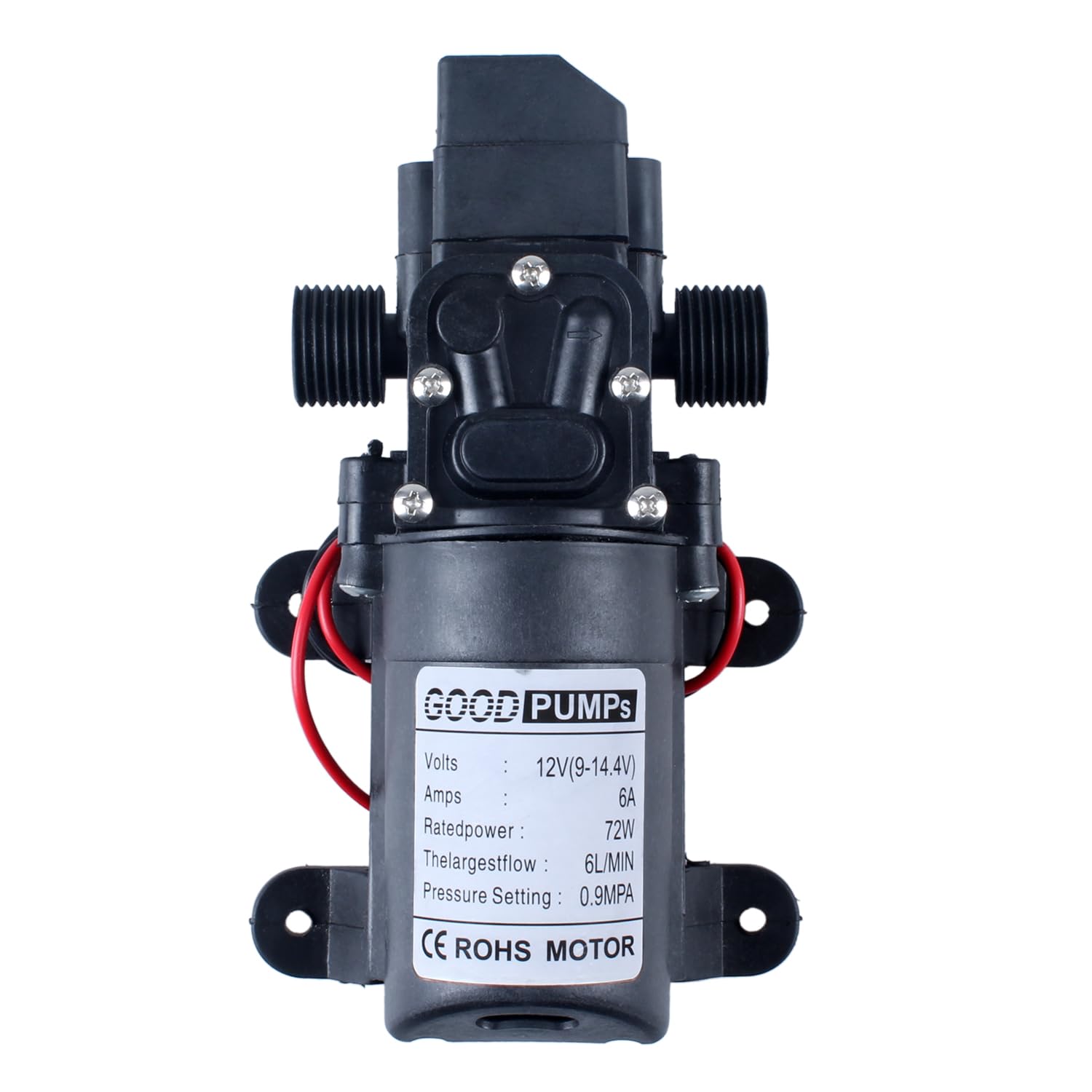 Amazon.com: DIANQI Sprayer Pump 12v Booster Water Pump DC 70W 130psi Water Pressure Pump Home ...