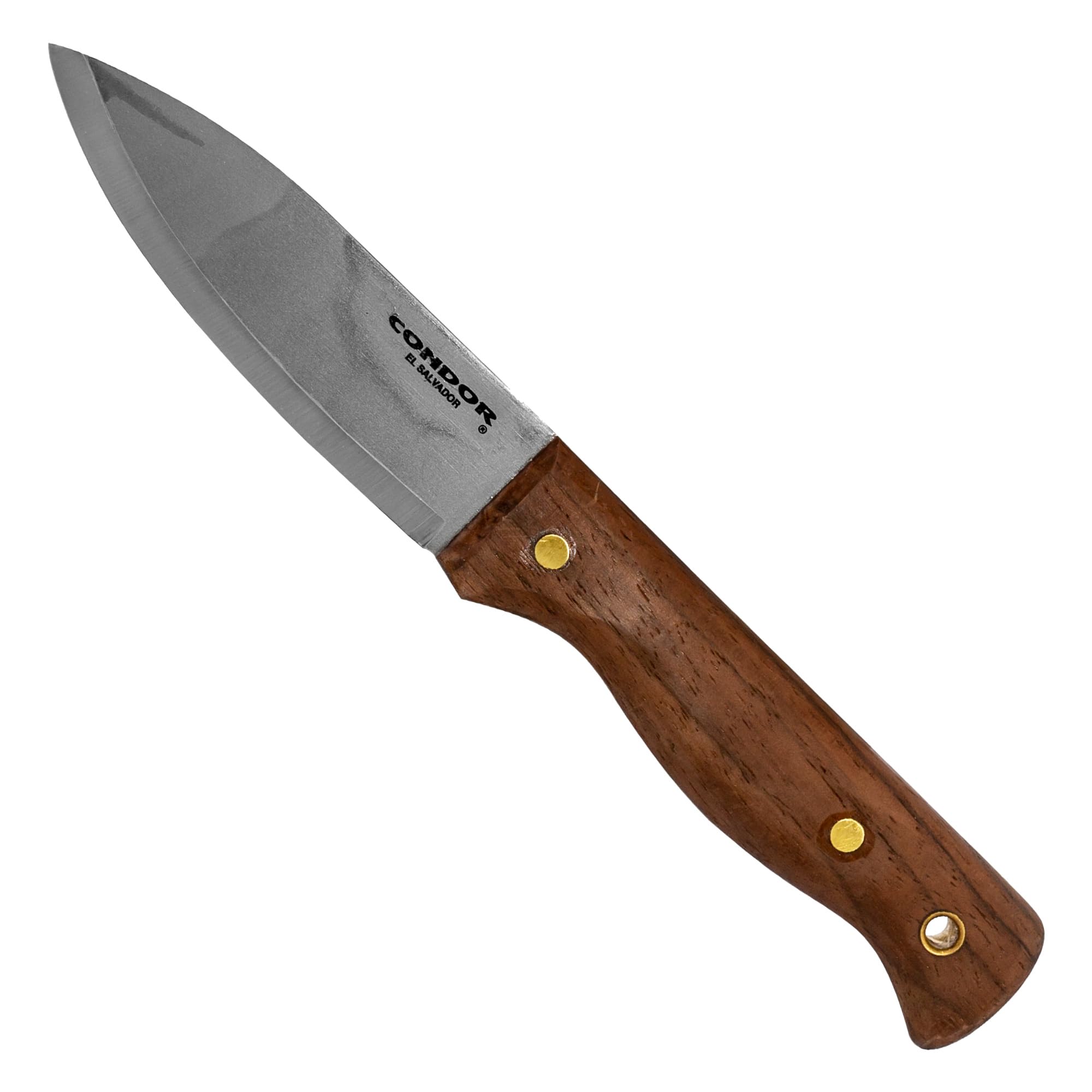 Condor Tool & Knife, Bushlore Camp Knife, 4-5/16in Blade, Hardwood ...