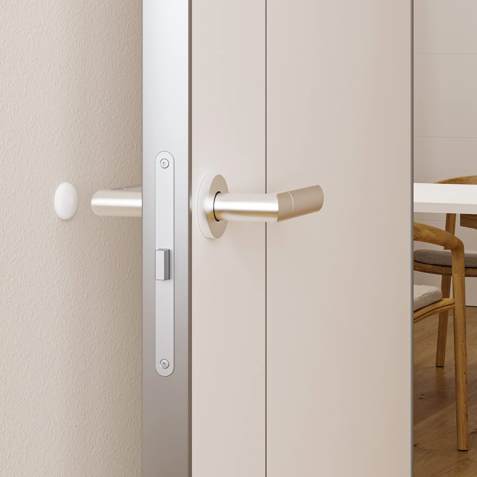 Door And Plastic Wall Protectors Door Stop Handle Guard Self Adhesive