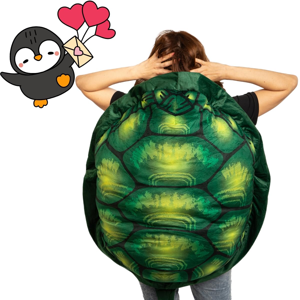 Amazon.com: NovaVortex Multifunctional Giant Wearable Turtle Shell ...
