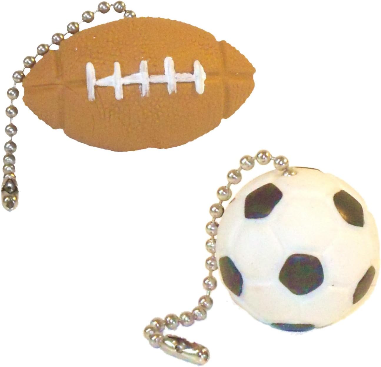Sports Ball Ceiling Fan Pull Chains (Basketball Soccer Ball) - Amazon.com