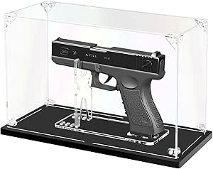 Amazon.com: KOLIPI Gun Display Case, Clear Acrylic Showcasing Case for ...