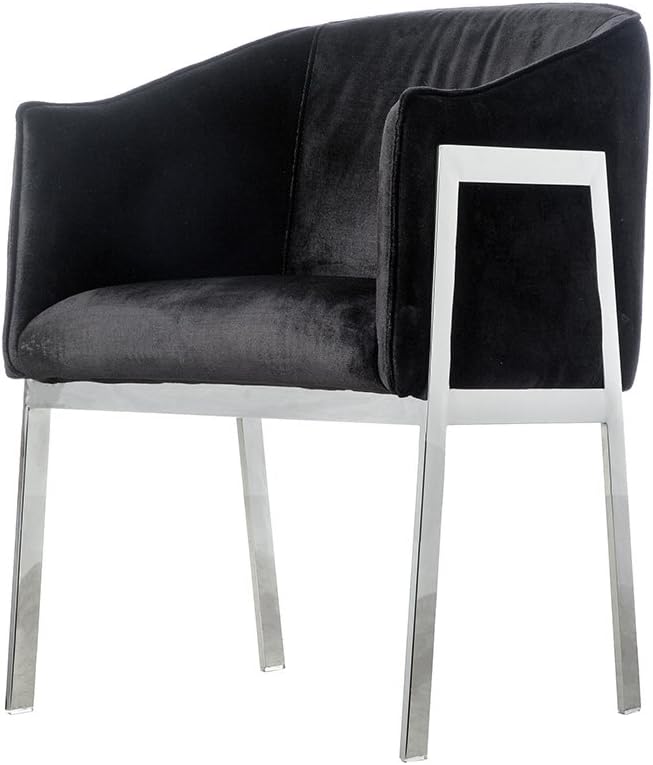 Amazon.com: Control Brand Lolian Arm Chair, Black : Home & Kitchen