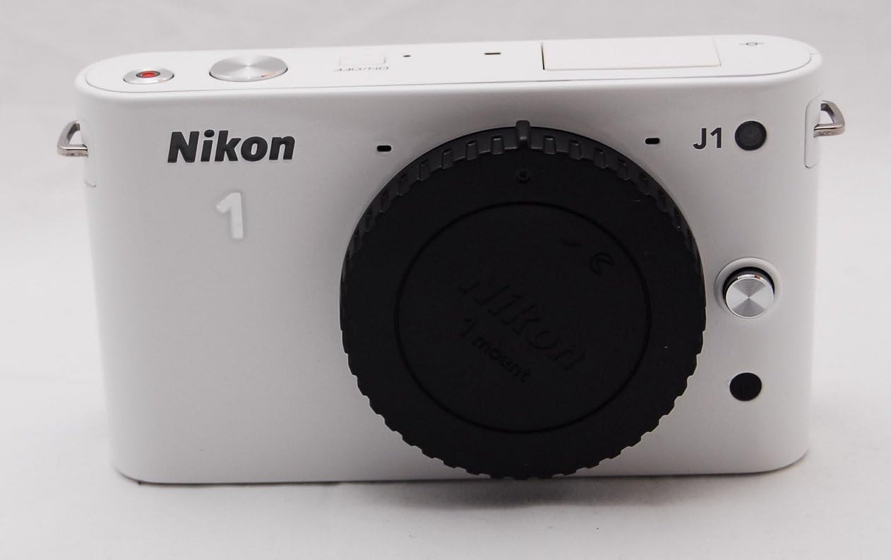 Amazon | Nikon ミラーレス一眼カメラ Nikon 1 (ニコンワン) J1 (ジェイワン) 標準ズームレンズキット ホワイトN1 J1HLK WH | ミラーレス一眼 通販
