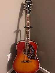 Amazon.com: Epiphone Hummingbird Studio Acoustic/Electric Guitar ...