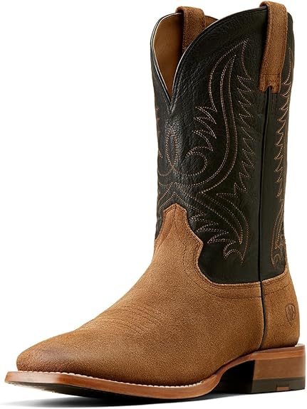Amazon.com | Ariat Men's Circuit Paxton Cowboy Boot, Bayou Black/Ranch ...